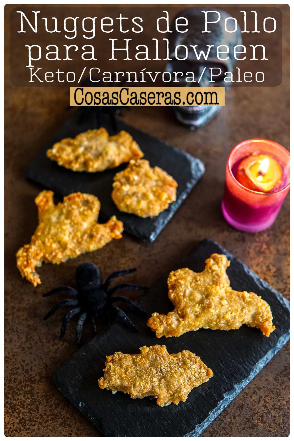Nuggets de Pollo para Halloween - Cosas Caseras